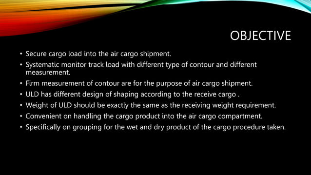 UNIT LOAD DEVICE.pptx | Logistics | Business