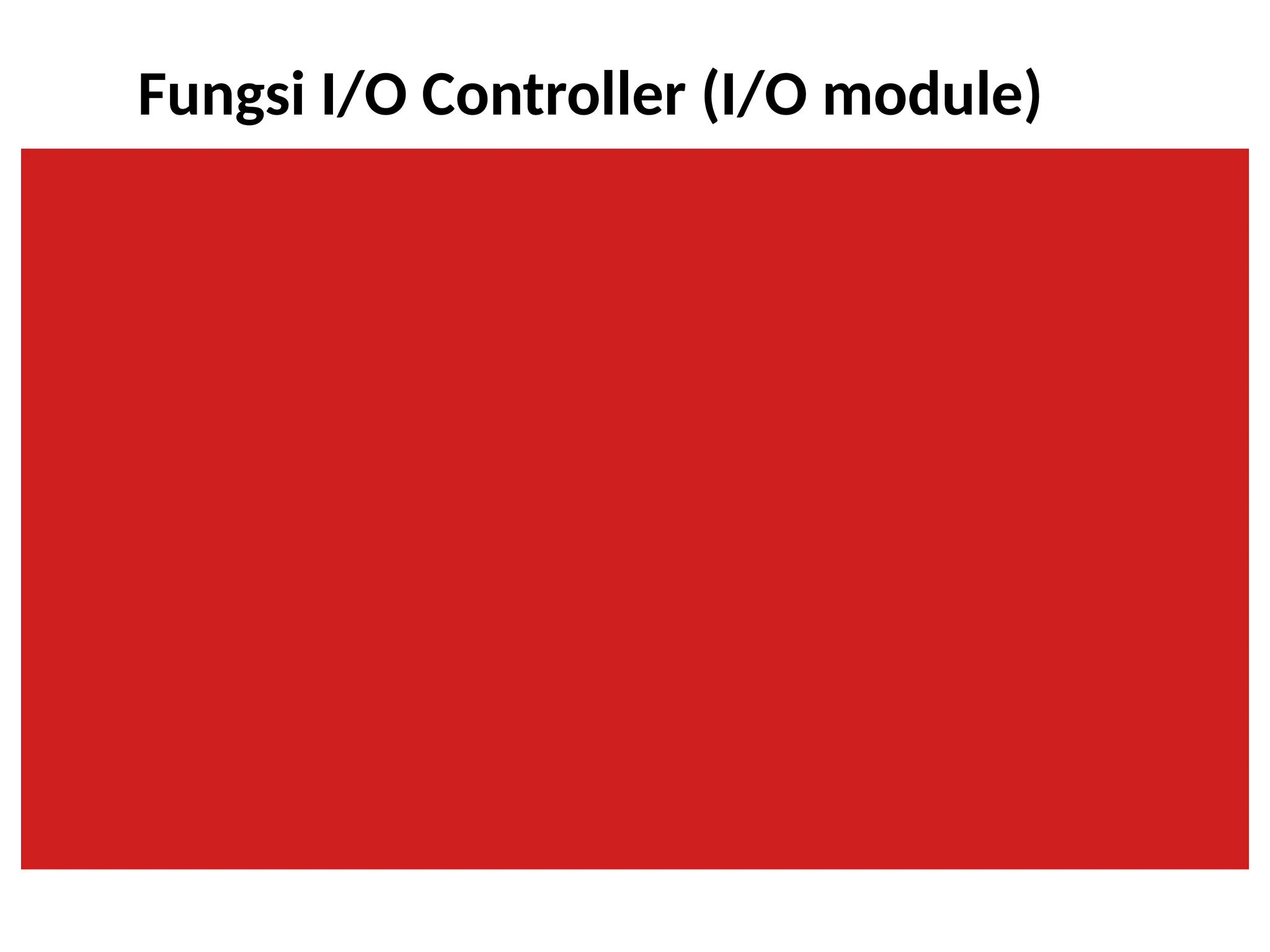 Bagaimana Cara Kerja Input Output di Komputer | PPT