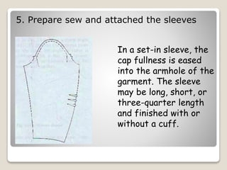 Unit method of Assembling Garment part | PPTX