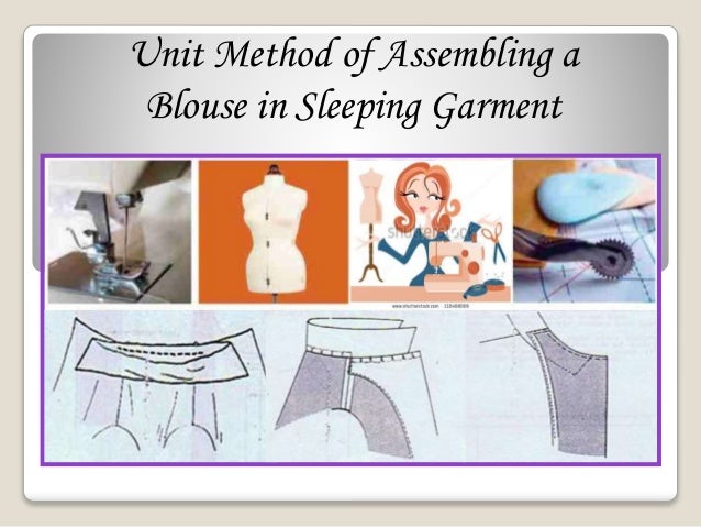 Unit method of Assembling Garment part