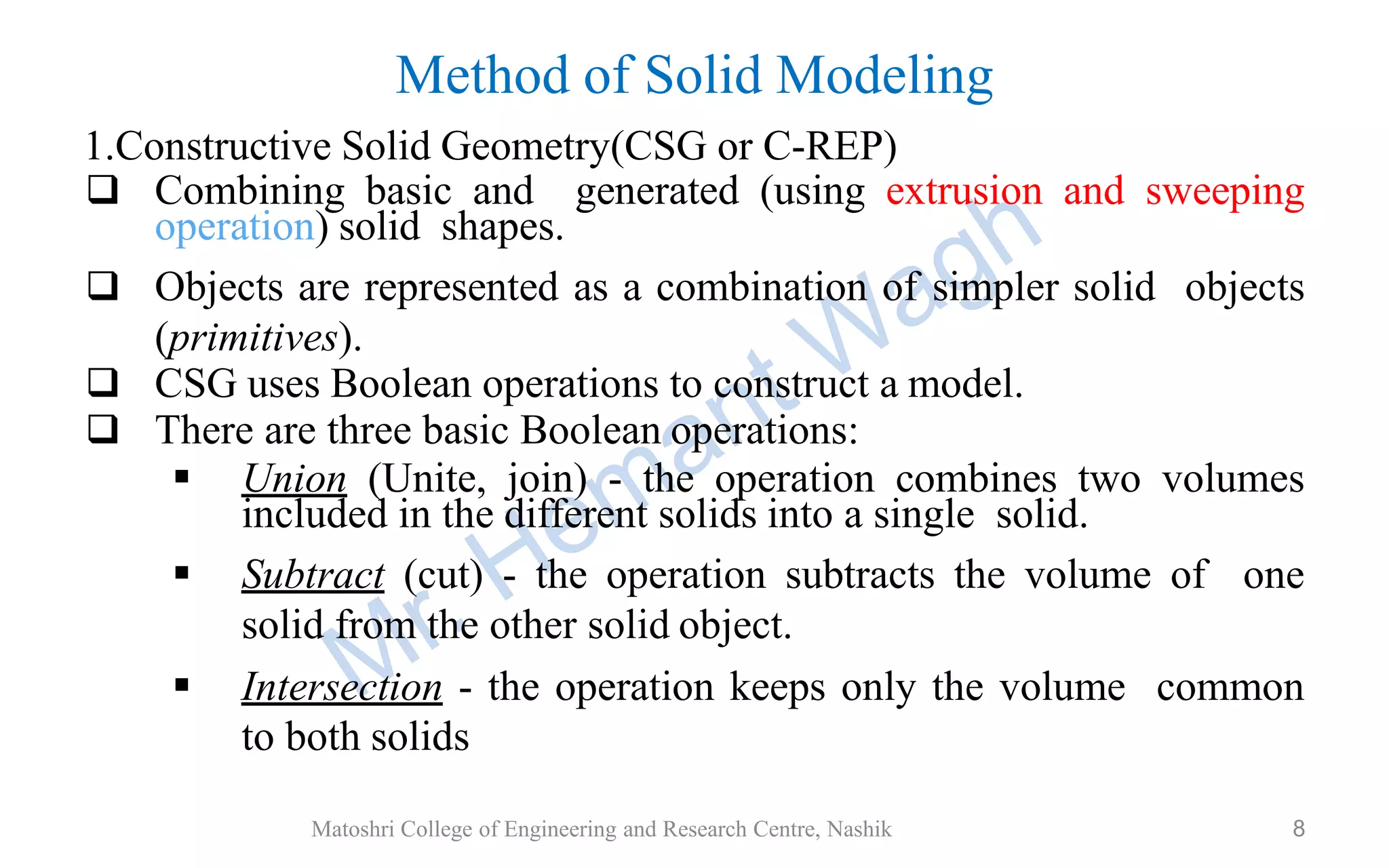 Solid Modeling | PDF