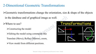Geometric Transformation | PDF