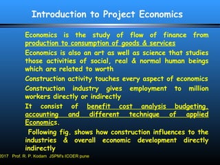 Unit no.04 project economics | PPT
