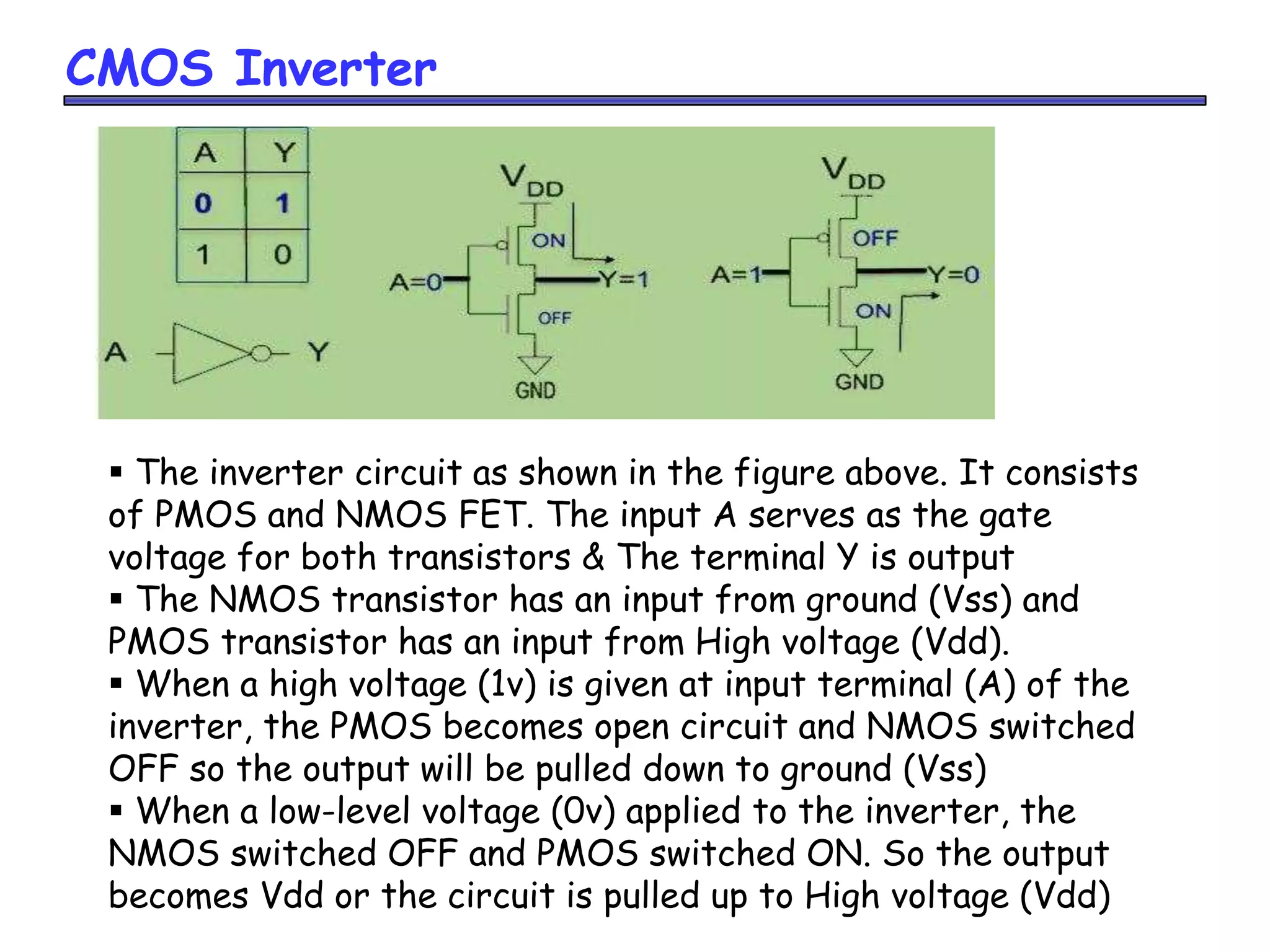Unit no. 5 cmos logic design | PPTX