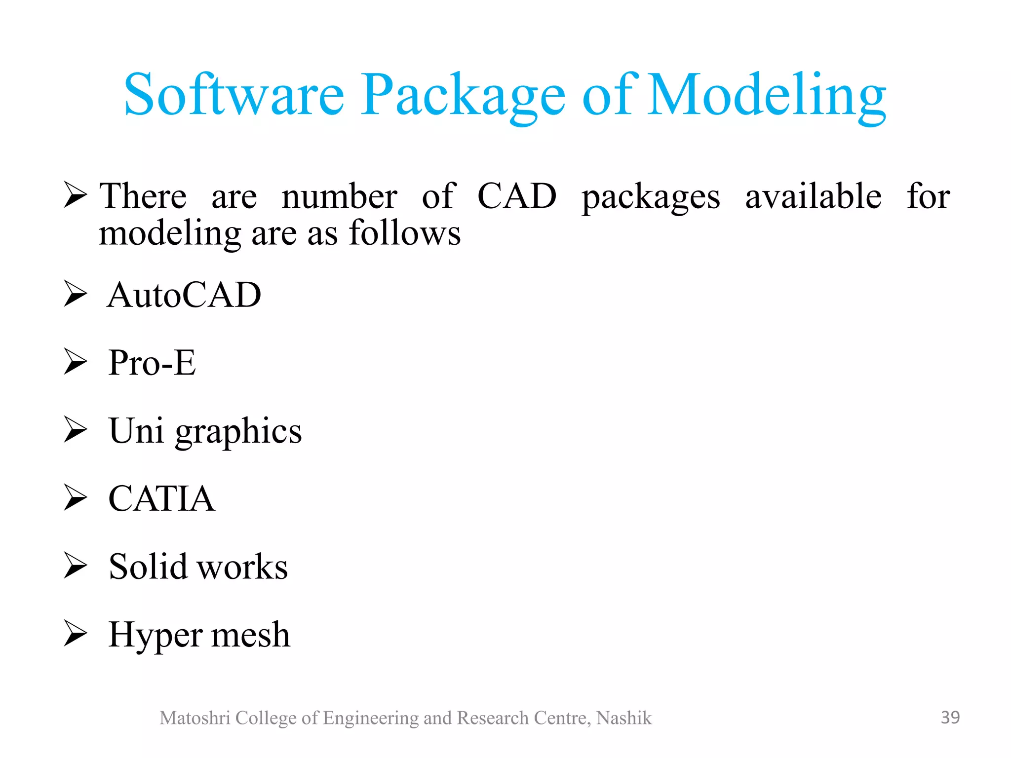 Fundamental of 3D modeling | PDF