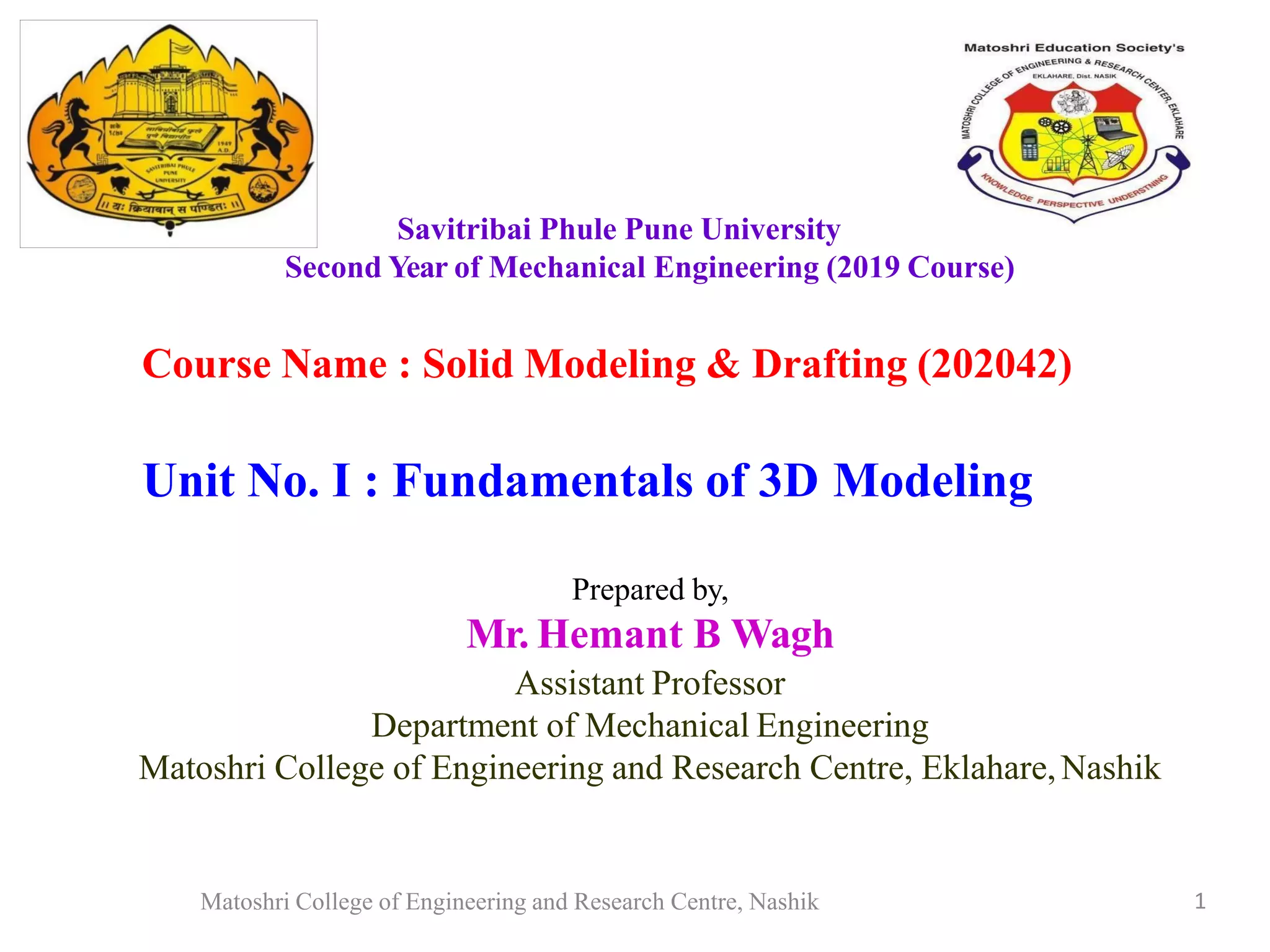 Fundamental Of 3d Modeling Ppt