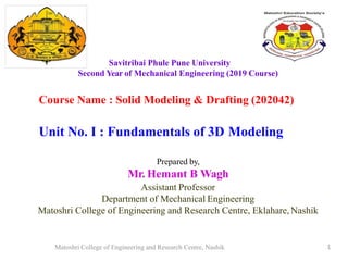 Fundamental of 3D modeling | PDF