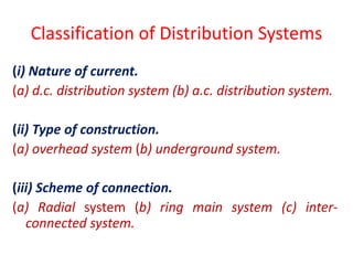 Distribution System-2 in power system Engin | PPTX