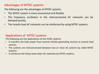 HVDC System | PPTX | Computer Networking | Computing
