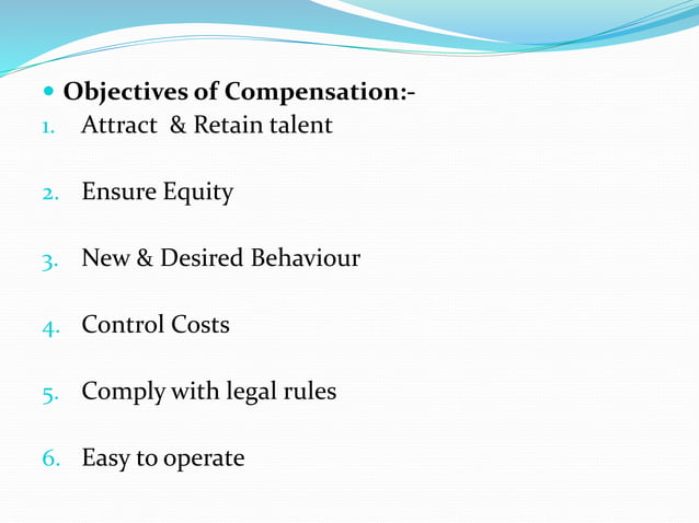 Compensation Management | PPTX