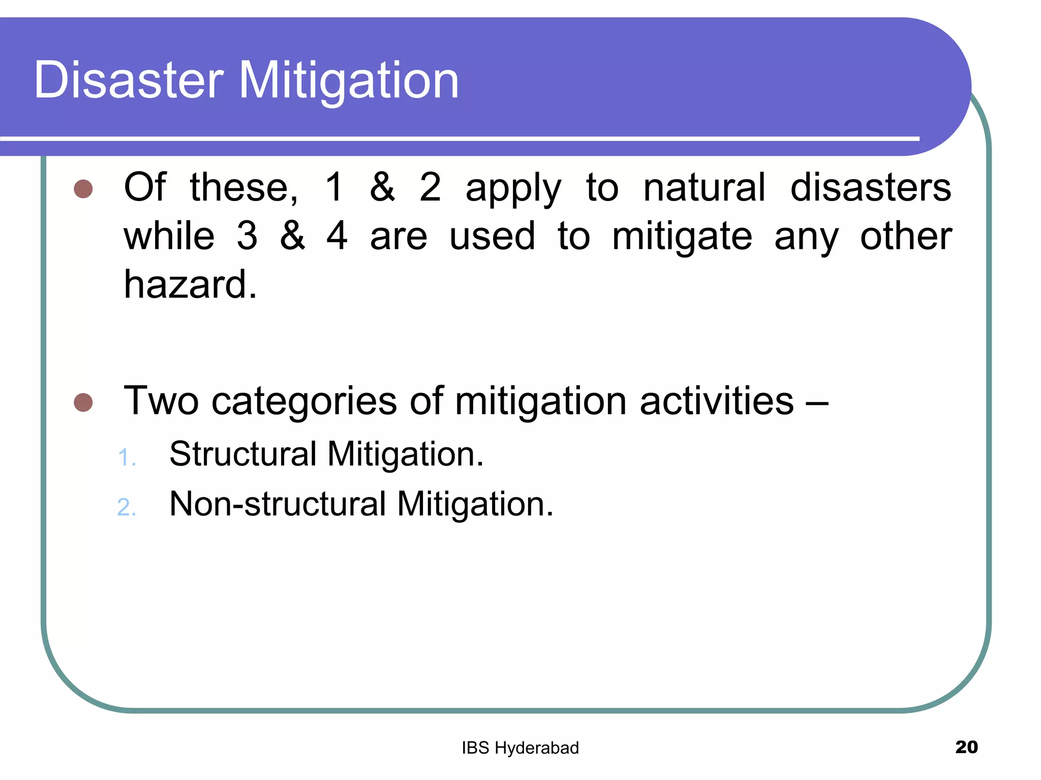 Unit no 02 dm_disaster mitigation | PPSX