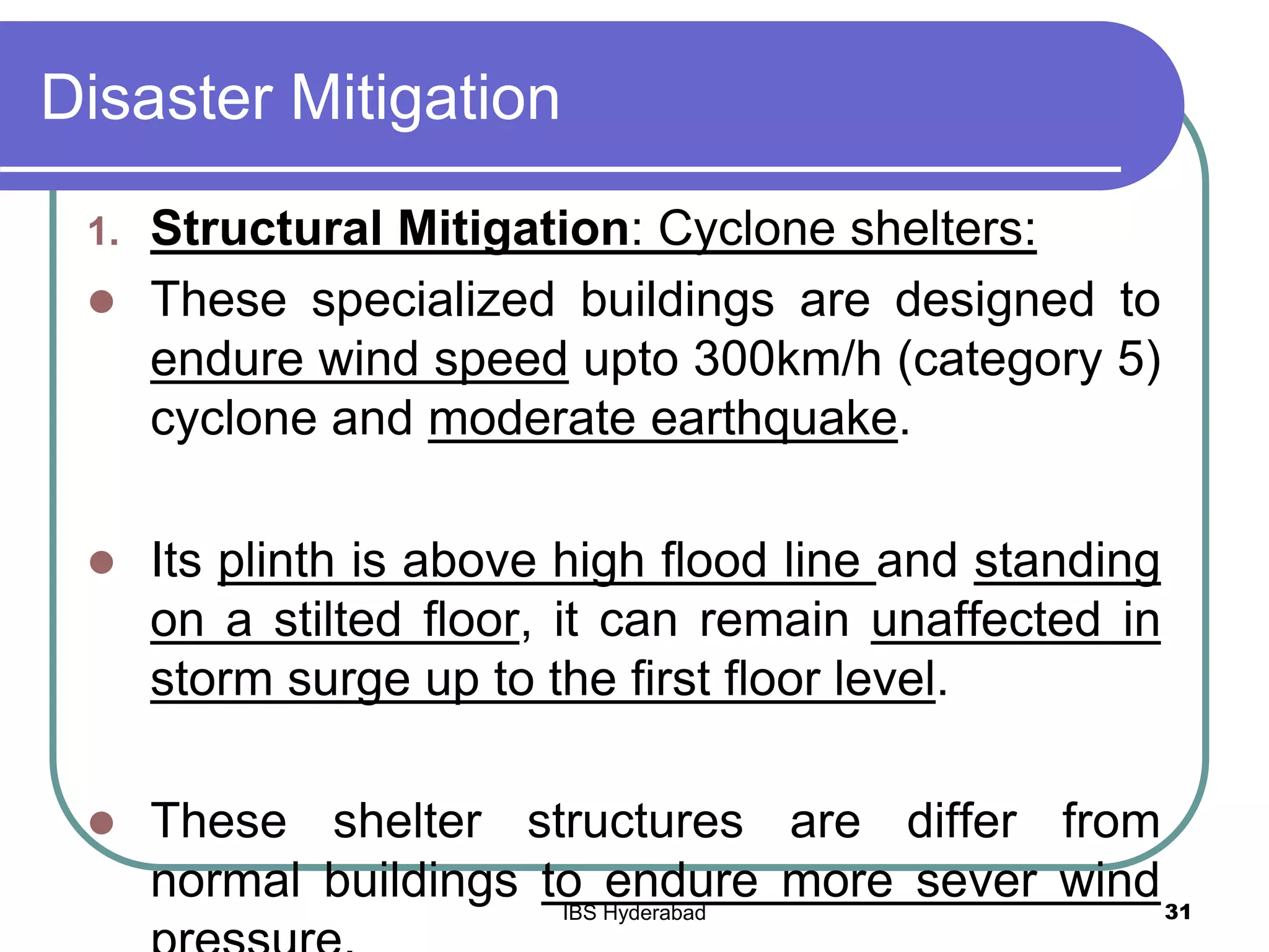 Unit no 02 dm_disaster mitigation | PPSX