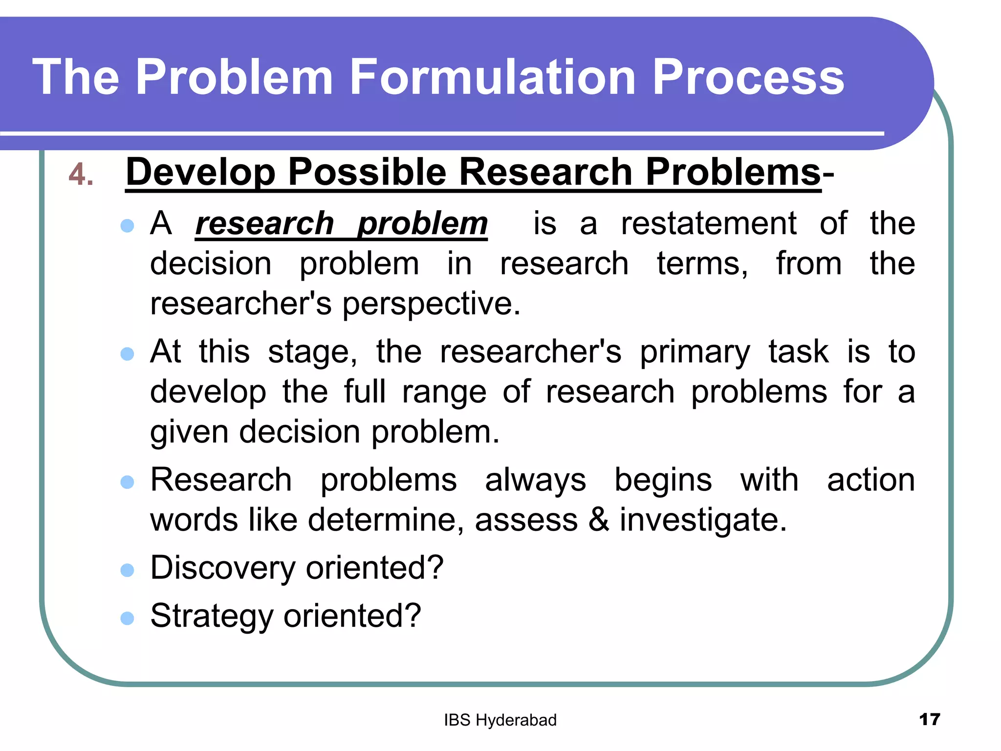 Unit no 02_research design formulation | PPSX