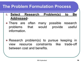 Unit no 02_research design formulation | PPSX | Business Administration ...