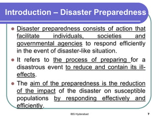 Unit no 03 disaster preparedness | PPSX