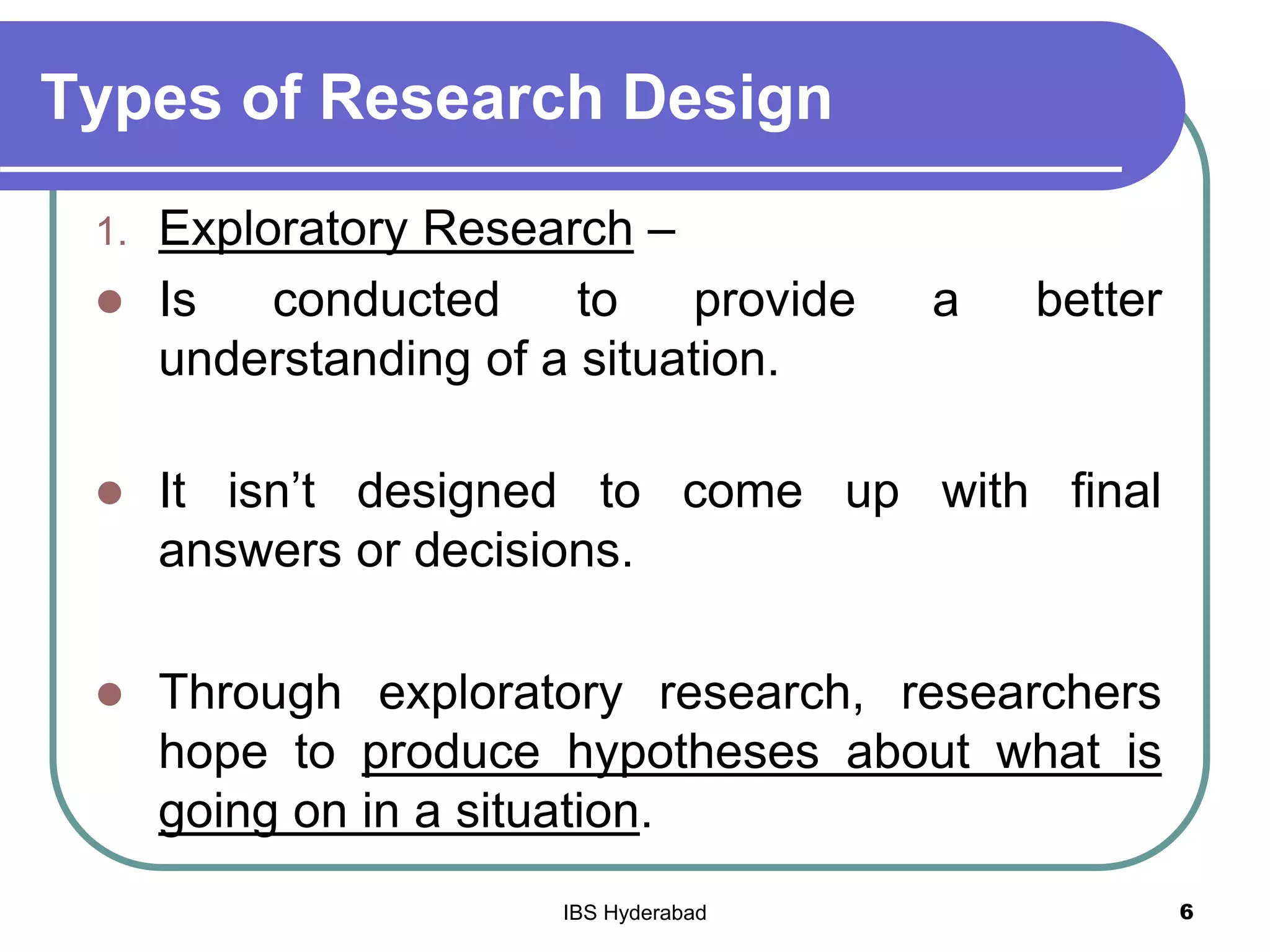 Unit no 03_types of research design | PPSX