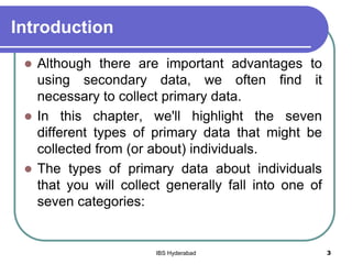 Unit no 05_collecting primary data by observation | PPT