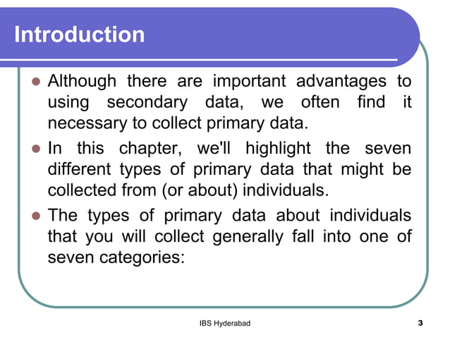 Unit no 05_collecting primary data by observation | PPT