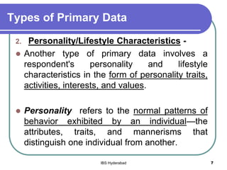 Unit no 05_collecting primary data by observation | PPT