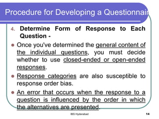 Unit no 08_designing questionnaire | PPSX