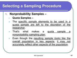 Unit no 09_developing sampling plan | PPSX