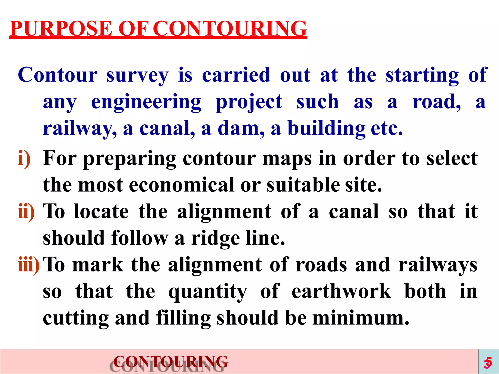 UNit no 1 Contouring.pptx