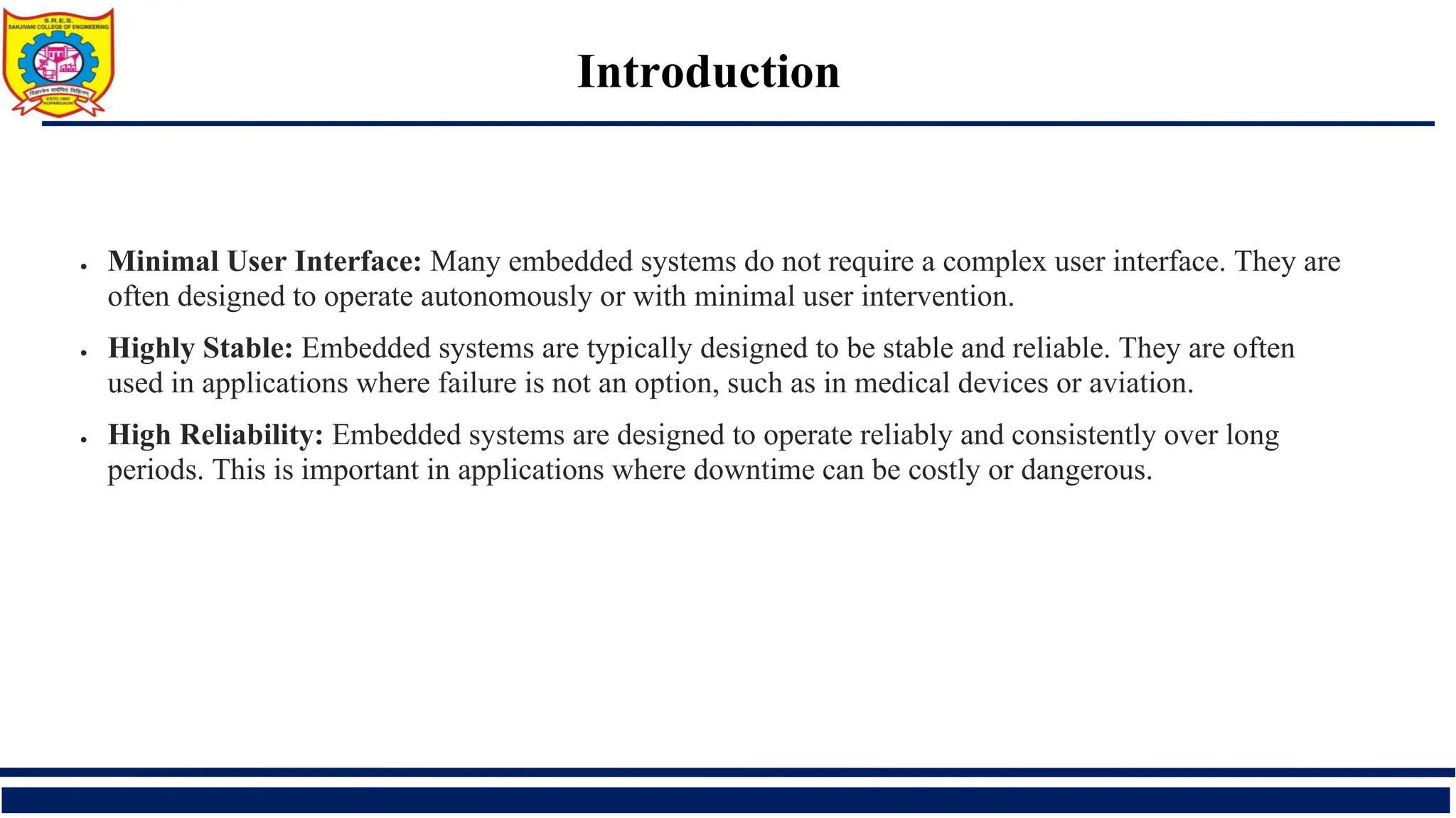 Embedded System, Definition, Characteristics | PDF