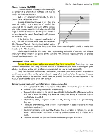 Unit No 1 Levelling and Contouring .docx | Geology | Science