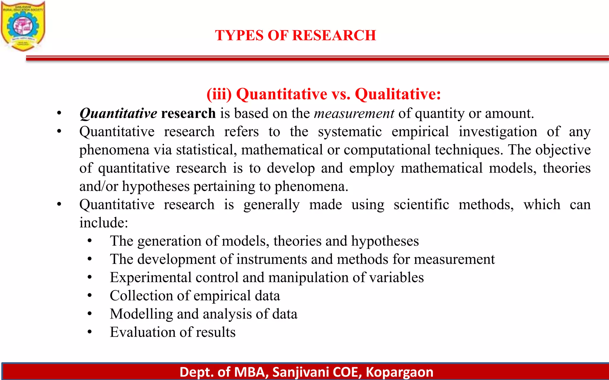 Introduction to Research Methododology | PPTX