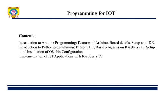 Introduction to Arduino Programming: Features of Arduino | PDF ...