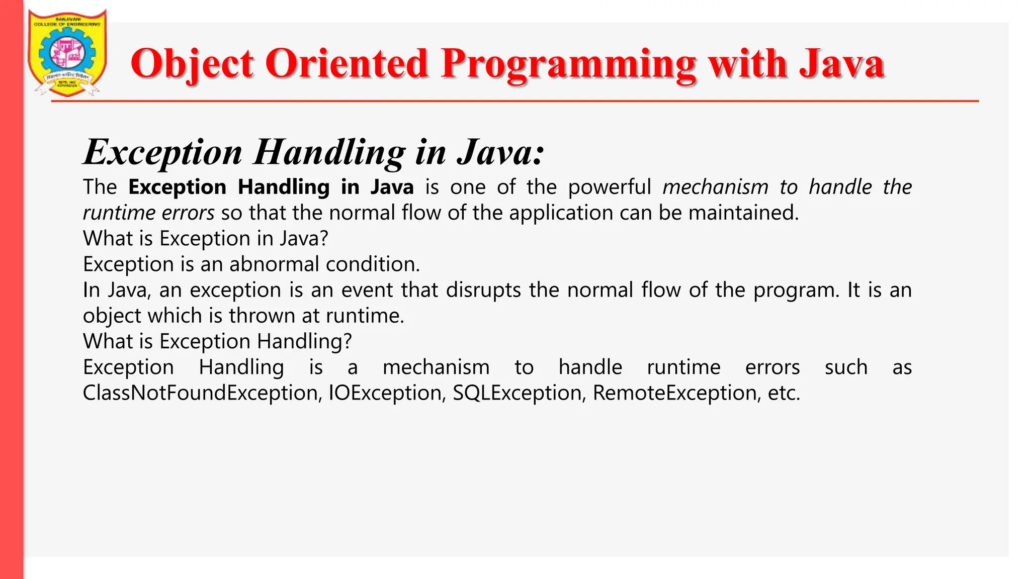 Unit No 4 Exception Handling and Multithreading.pptx
