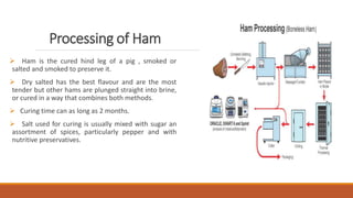 Unit no 4 introduction of ham,bacon, gammon | PPTX