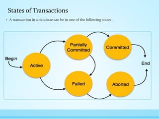 Unit no 5 transation processing DMS 22319 | PPTX