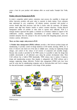 Unit no 6_plm&pdm | DOCX