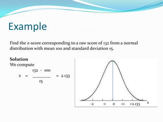 The Normal Distribution Curve | PPTX