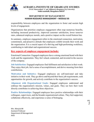 HUMAN RESOURCE MANAGEMENT BBA NEP BATCH SECOND SEMESTER NOTES | PDF