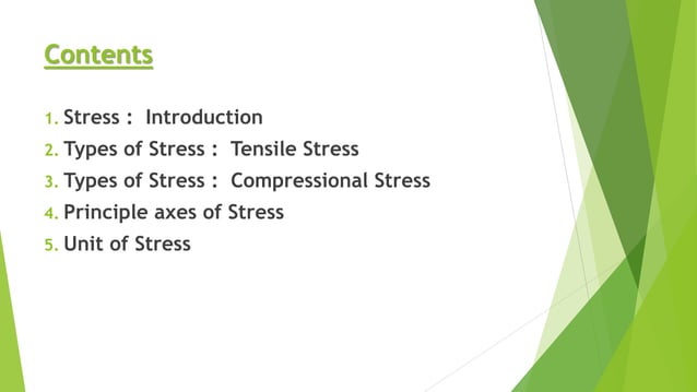 Unit of stress ppt by Anish | PPT