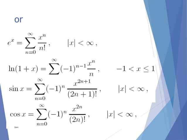 Unit One - error analysis on Taylor series Part 2.ppt