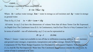 Chapter one introduction to hydrology | PPTX