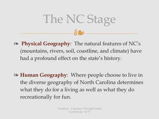 Unit One_ NC Geography & Settlement.pptx