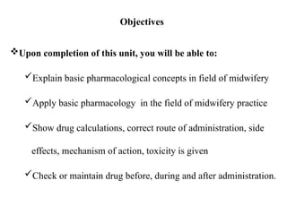 unit one of range of medication for.pptx