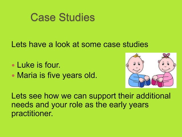 Unit op 1 pp supporting children with additional needs | PPTX