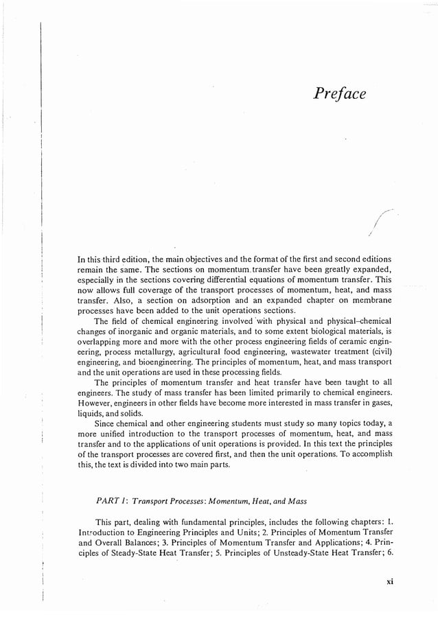 Transport processes and unit operations geankoplis