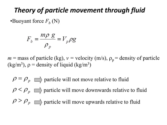 Unit Operation-II (Settling and Sedimentation-1).pdf | Geology | Science