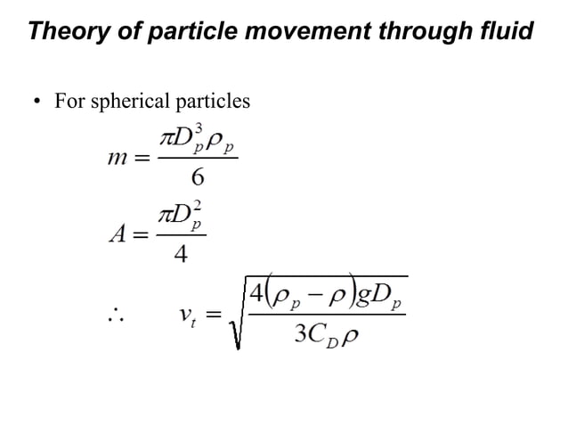 Unit Operation-II (Settling and Sedimentation-1).pdf | Geology | Science