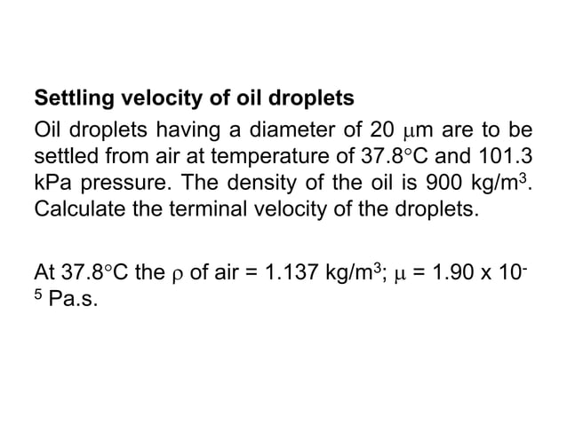 Unit Operation-II (Settling and Sedimentation-1).pdf | Geology | Science
