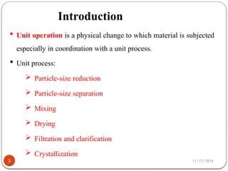 Industrial Pharmacy 4th year, Unit operation.pptx