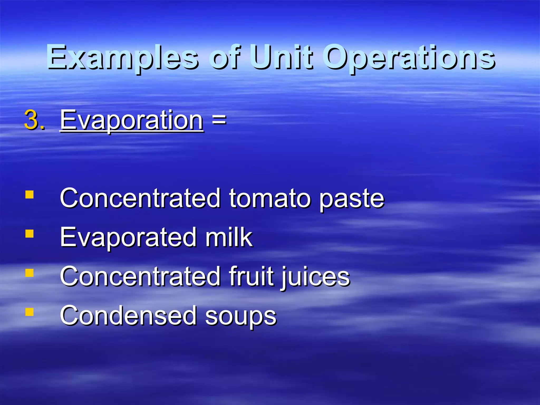 Unit operations | PPT