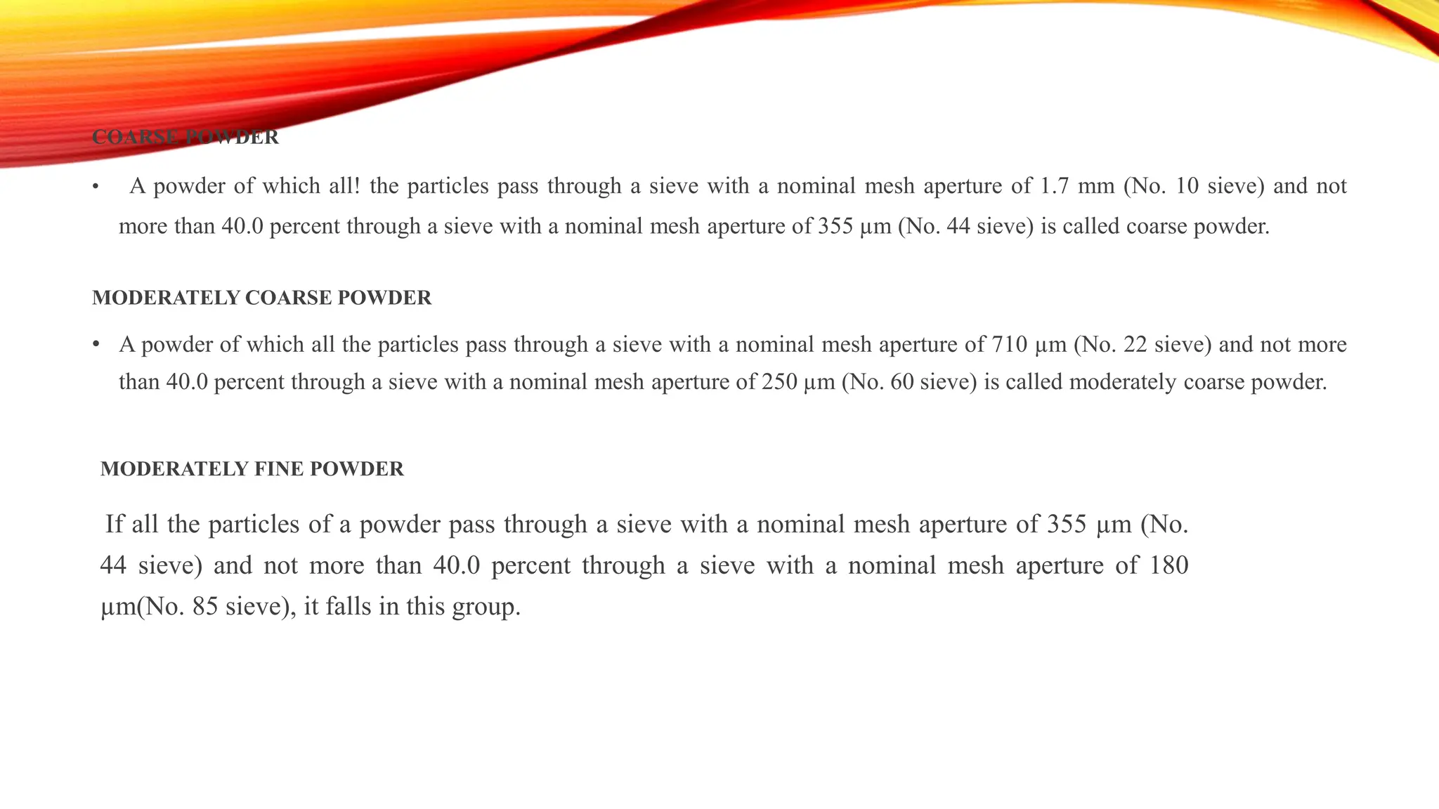 chapter: Unit operations process size reduction and size seperation | PPTX
