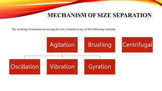 chapter: Unit operations process size reduction and size seperation ...
